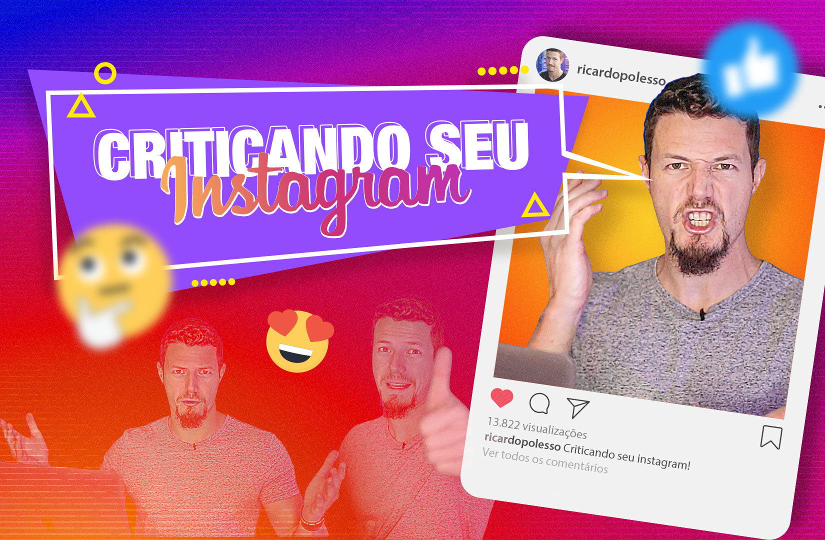 CRITICANDO FOTOS NO INSTAGRAM Dos Seguidores - Cara da Foto